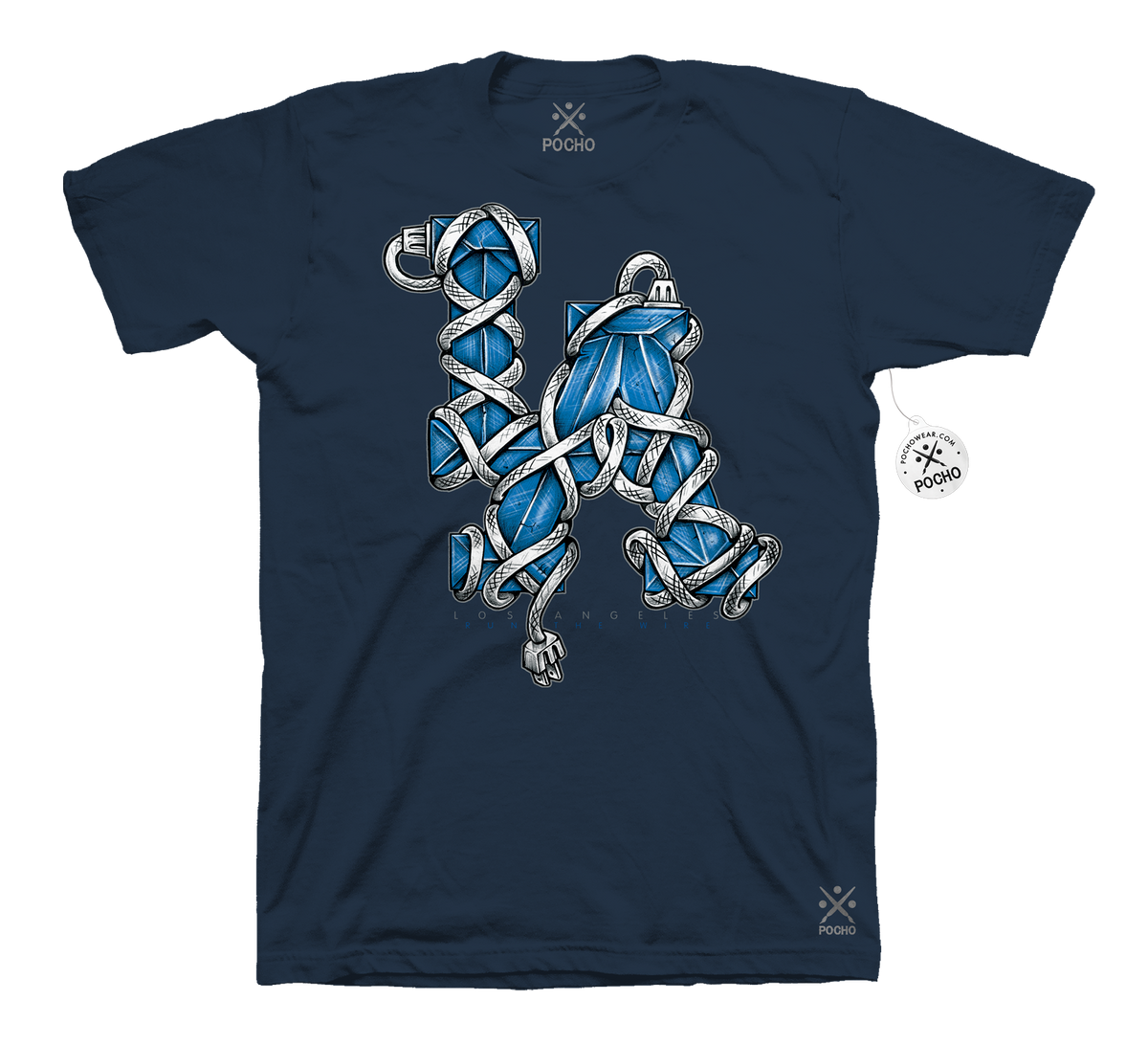 LA PLUG Tee – Pocho Wear