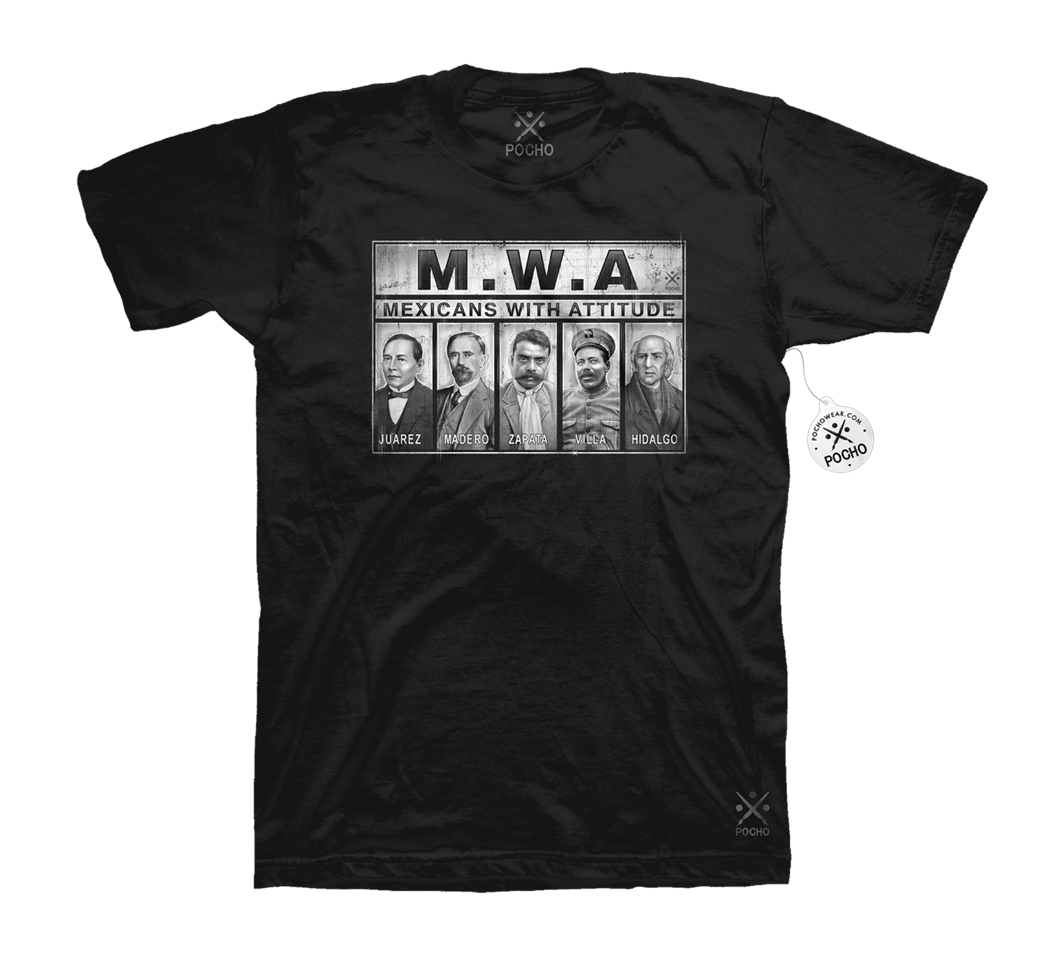 MWA Mexican With Attitude Tee – Pocho Wear