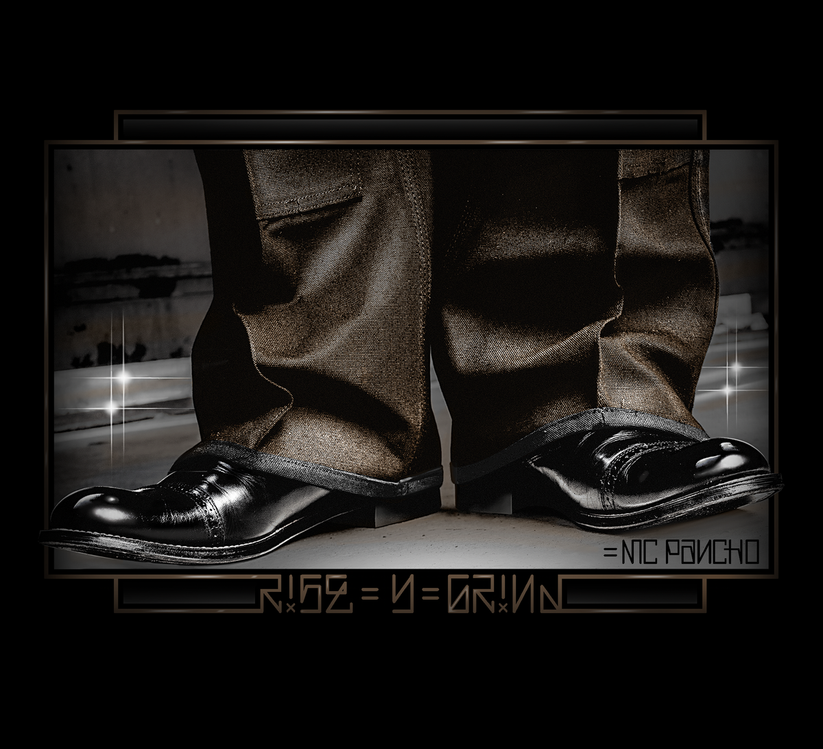 Mc Pancho - Rise y Grind - Collaboration Tee – Pocho Wear